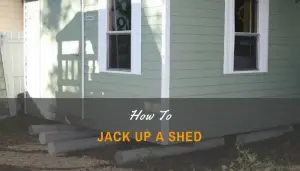 How to Jack Up a Shed